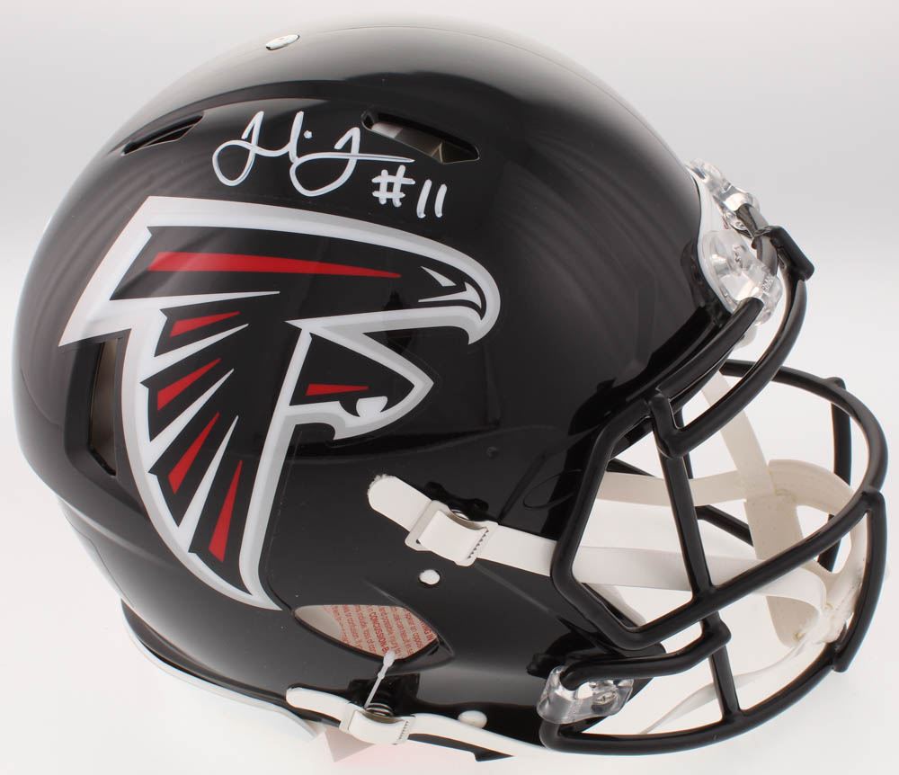 Julio Jones Signed Atlanta Falcons Full-Size Authentic On-Field Speed ...