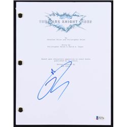 Tom Hardy Signed "The Dark Knight Rises" Movie Script (Beckett COA)