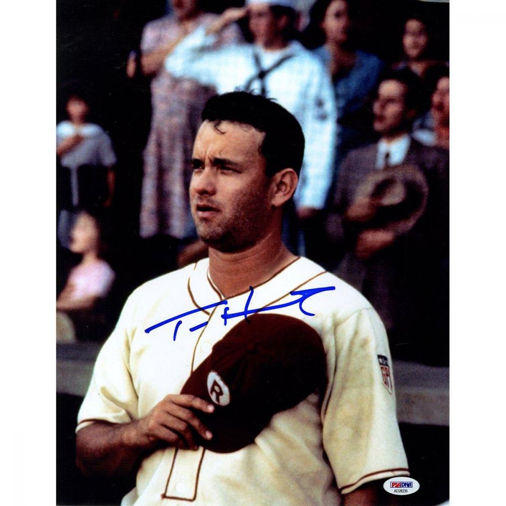 Tom Hanks Signed "A League of Their Own" 11x14 Photo (PSA)
