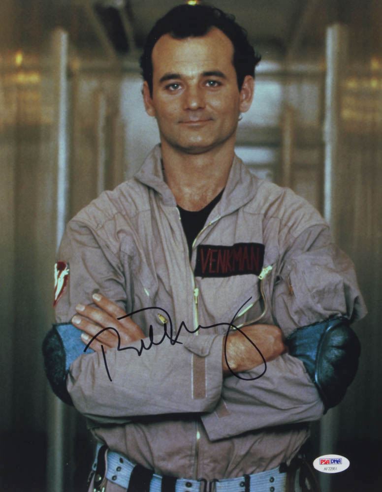 Bill Murray Signed "Ghostbusters" 11x14 Photo (PSA COA)