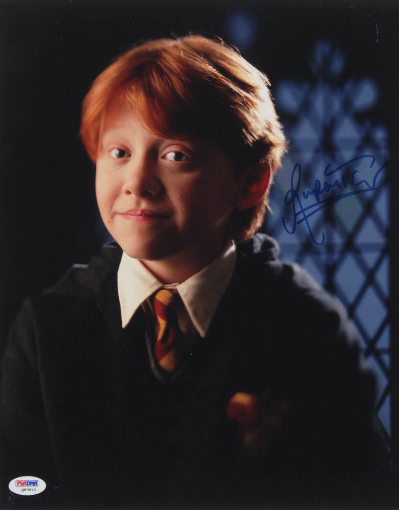 Rupert Grint Signed "Harry Potter" 11x14 Photo (PSA COA)