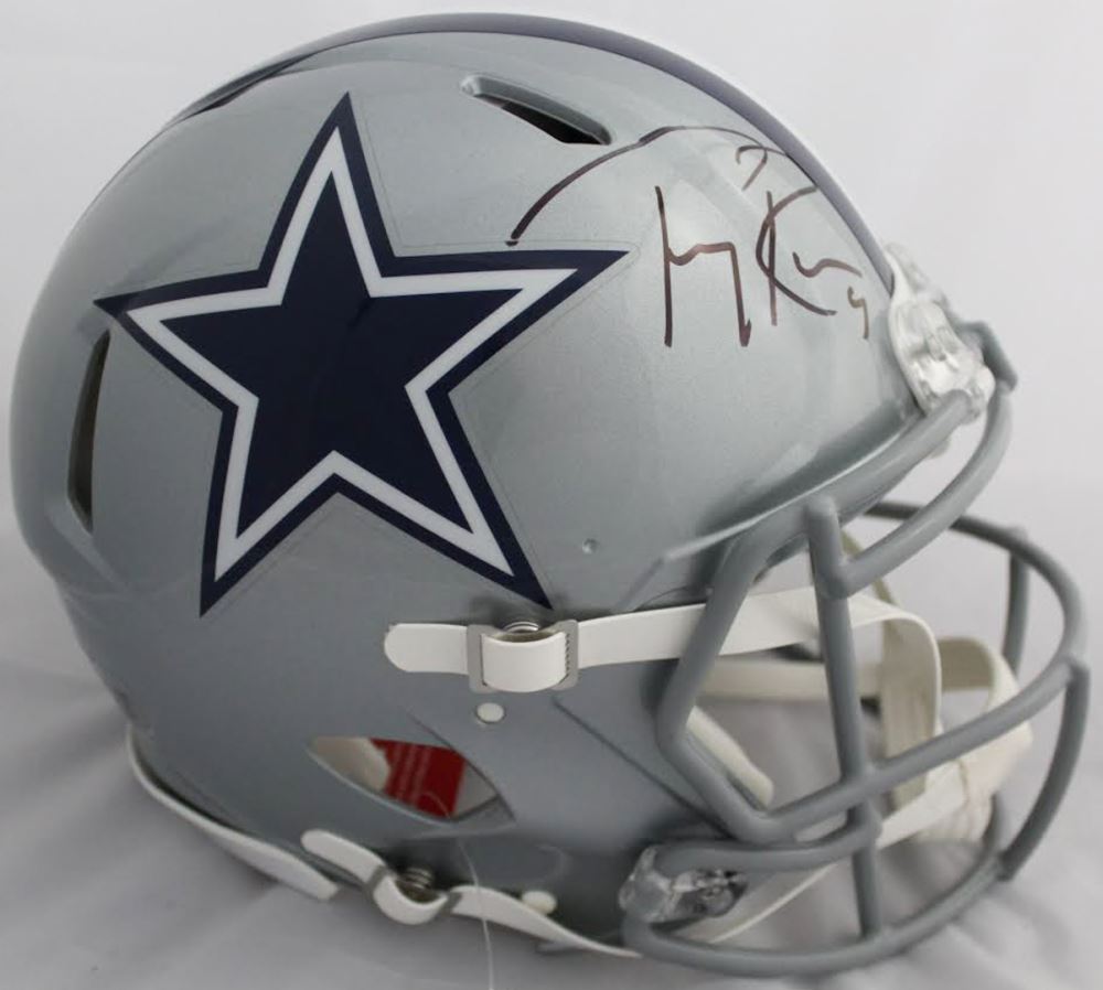Tony Romo Signed Dallas Cowboys Full-Size Authentic On-Field Speed ...