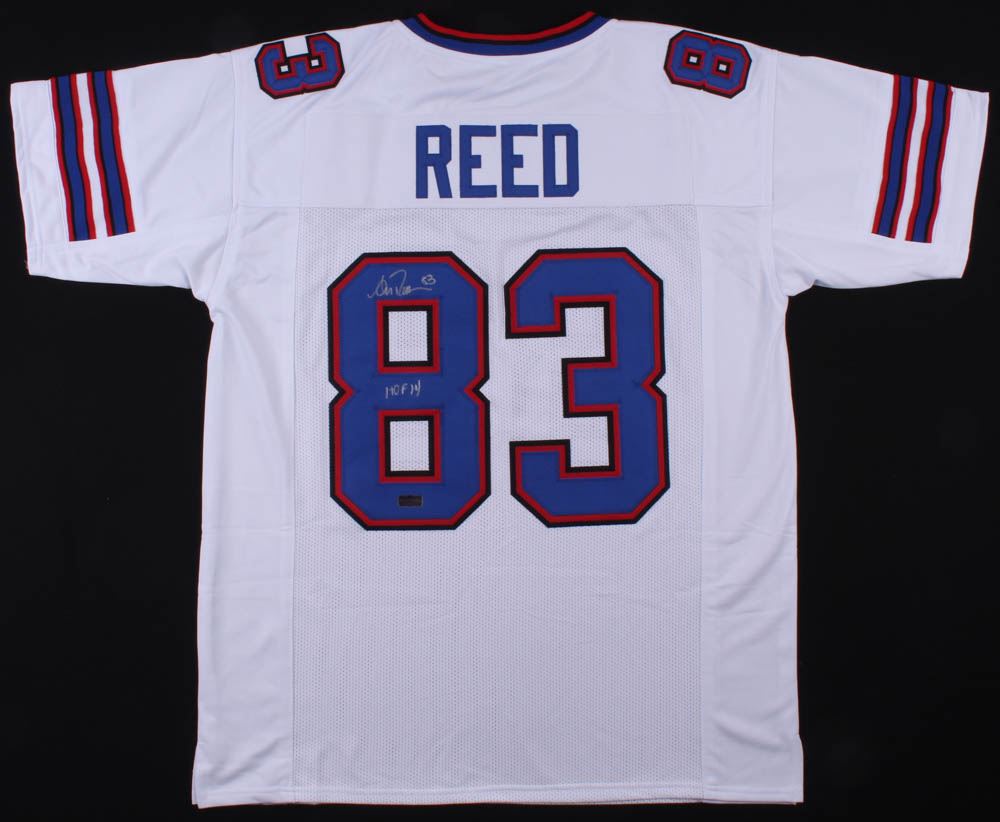 Andre Reed Signed Buffalo Bills Jersey Inscribed "HOF 14" (Radtke COA)