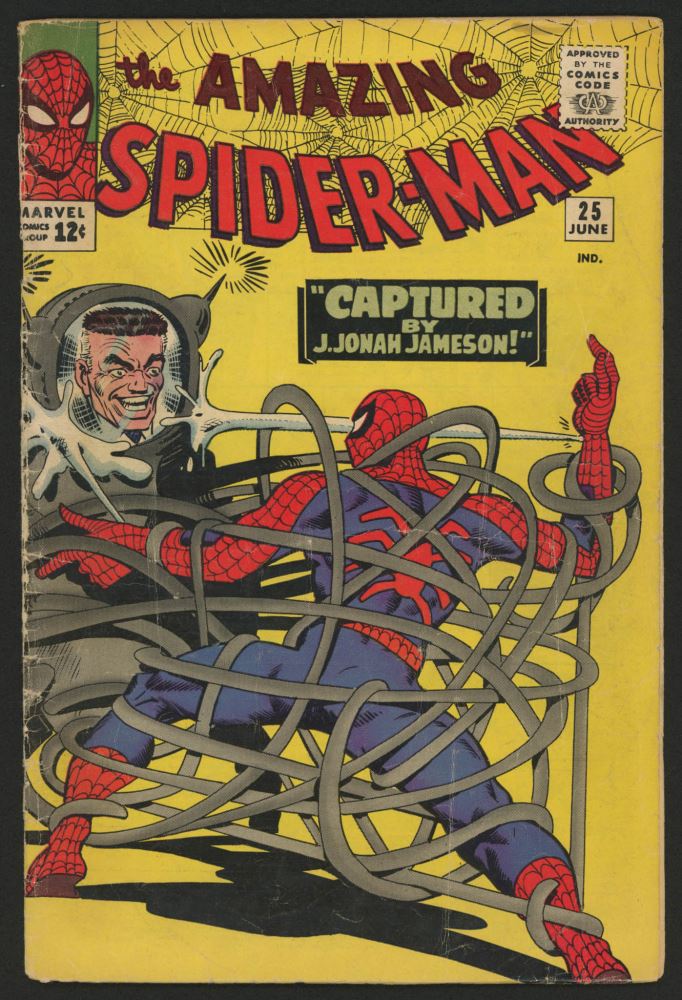 1965 "The Amazing Spider-Man" Issue #25 Marvel Comic Book