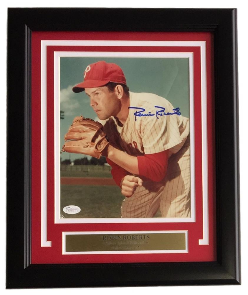 Robin Roberts Signed Philadelphia Phillies 11x14 Custom Framed Photo ...