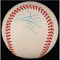 Derek Lowe Signed OAL Baseball (JSA COA)
