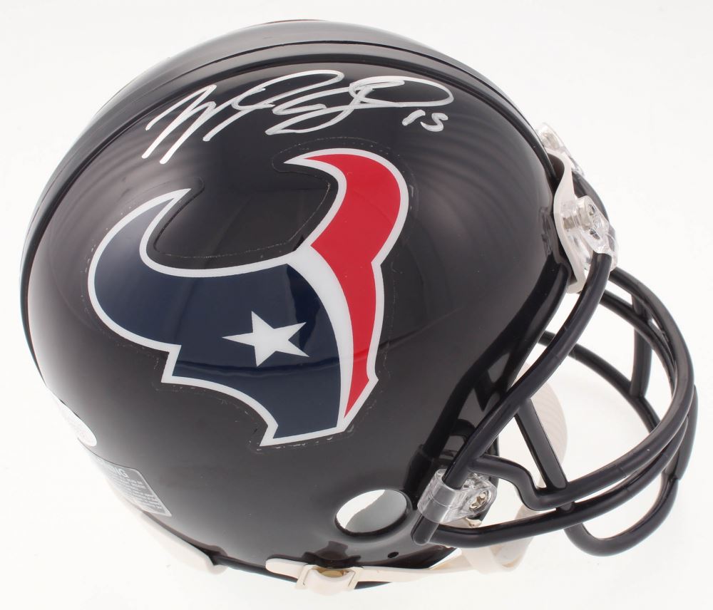 Will Fuller Signed Houston Texans Mini Helmet (JSA COA)