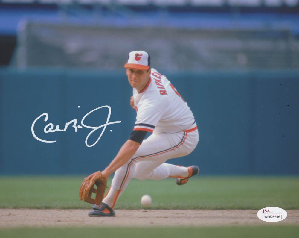 Cal Ripken Jr. Signed Baltimore Orioles 8x10 Photo (JSA COA)