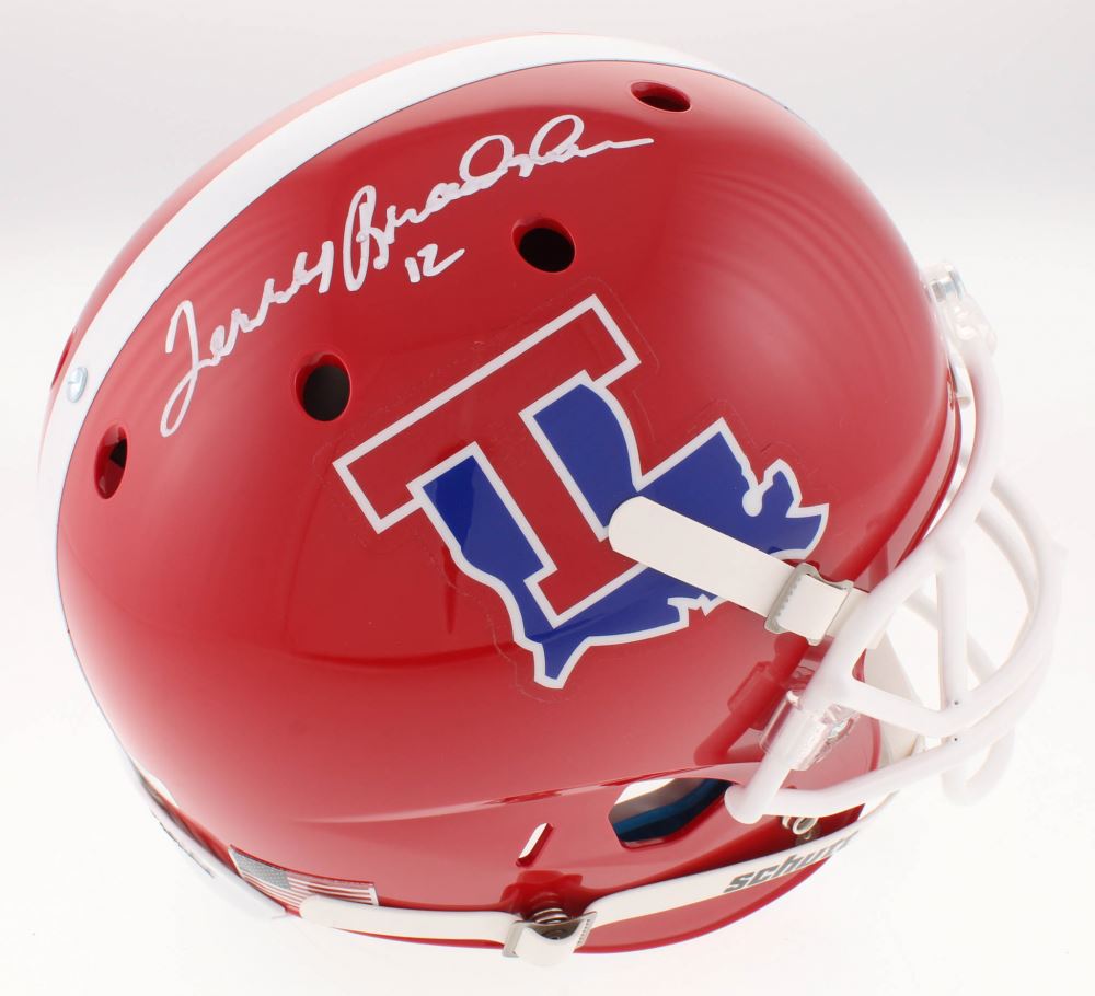 Terry Bradshaw Signed Louisiana Tech Bulldogs Full-Size Helmet (Radtke COA)