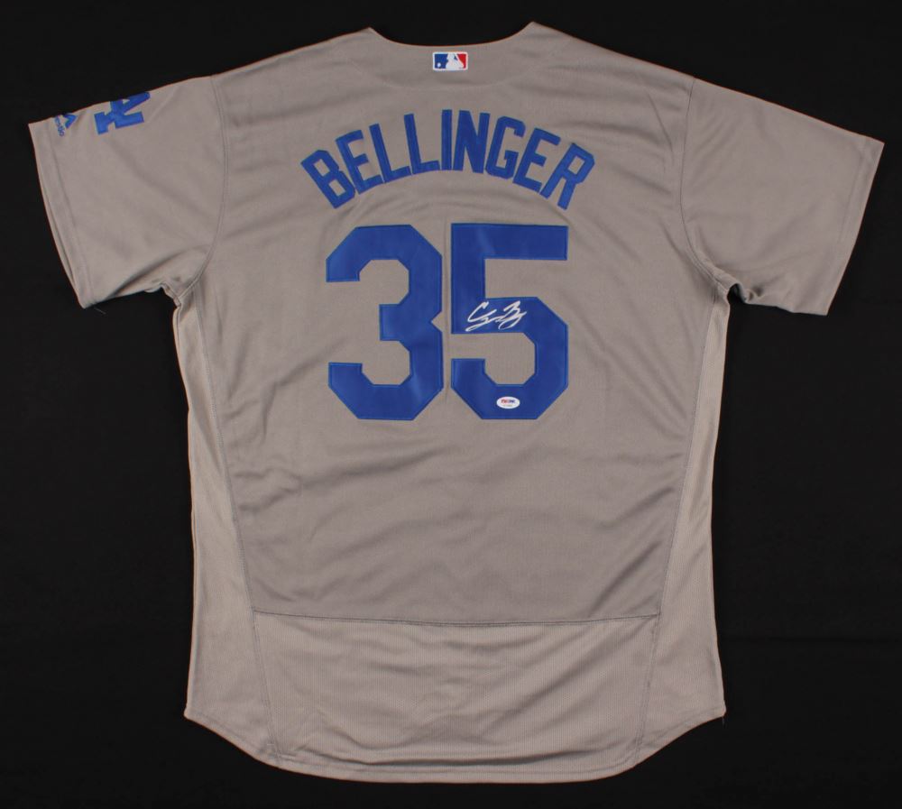 Cody Bellinger Signed Los Angeles Dodgers Majestic Jersey (PSA Hologram)