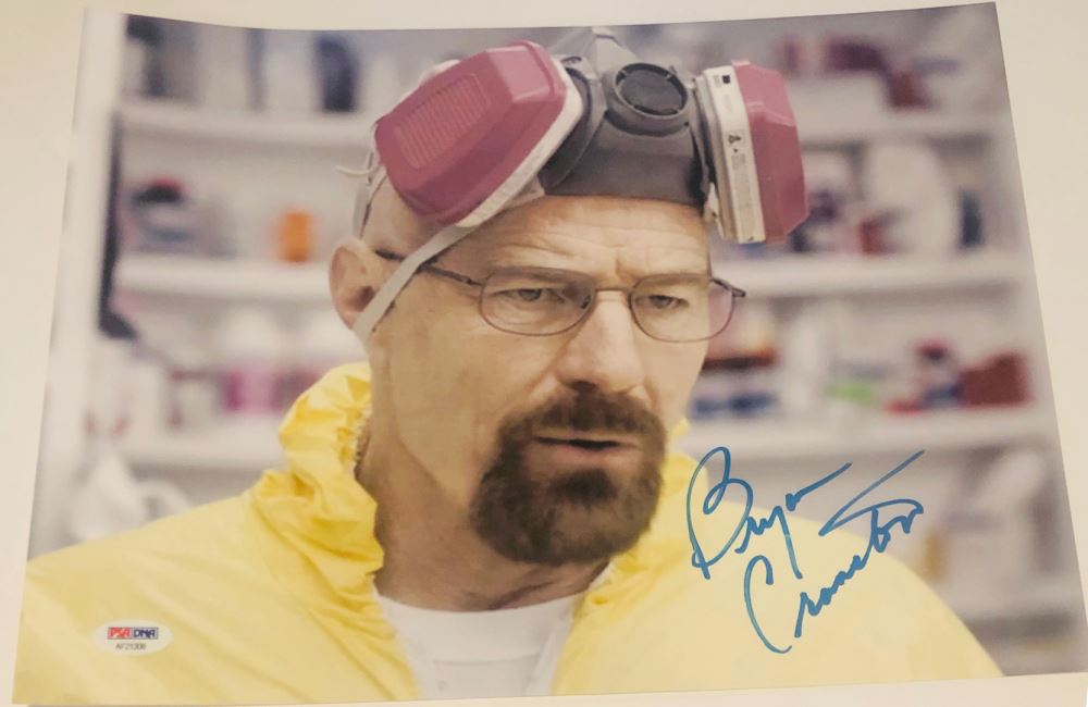Bryan Cranston Signed "Breaking Bad" 11x14 Photo (PSA COA)