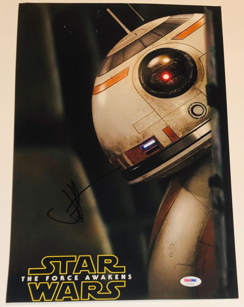 J.J. Abrams Signed "Star Wars: The Force Awakens" 12x18 Photo (PSA COA)