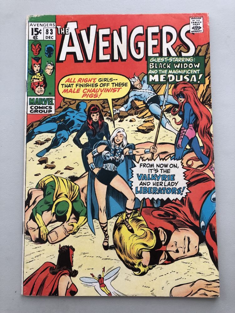 1970 "The Avengers" First Series Issue #83 Marvel Comic Book
