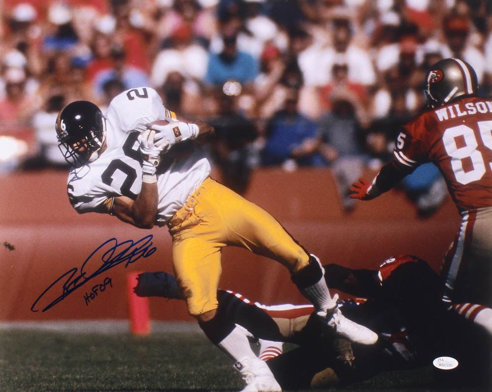 Rod Woodson Signed Pittsburgh Steelers 16x20 Photo Inscribed "HOF 09 ...
