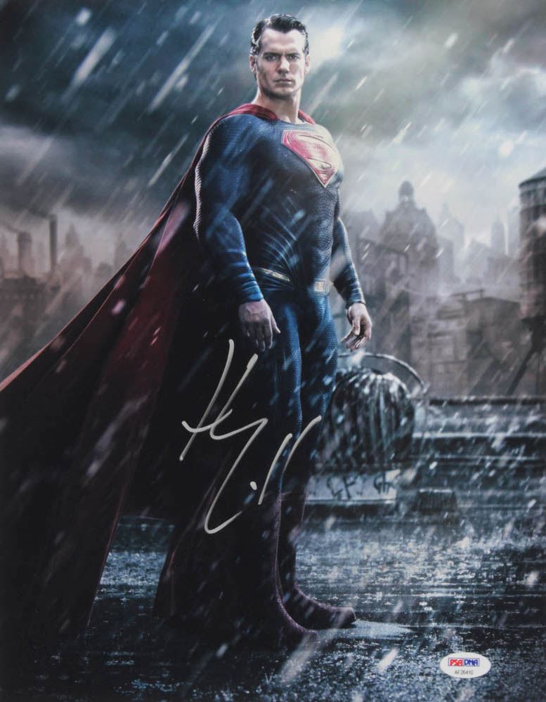 Henry Cavill Signed "Batman vs Superman: Dawn of Justice" 11x14 Photo ...