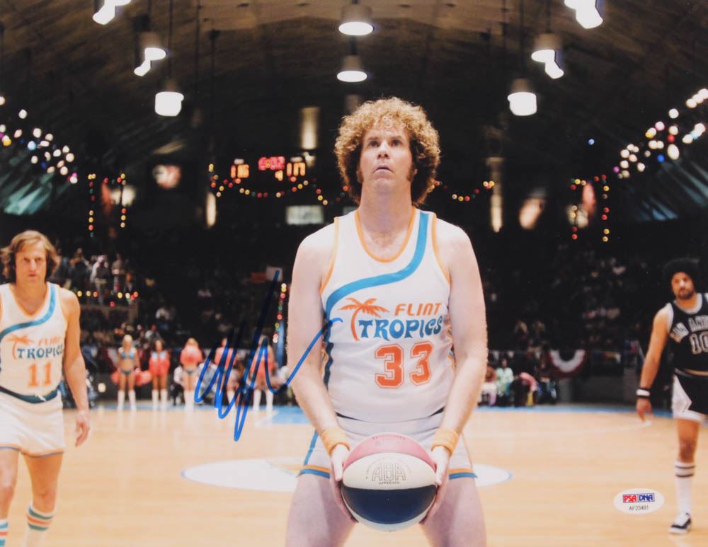 Will Ferrell Signed "Semi-Pro" 11x14 Photo (PSA COA)