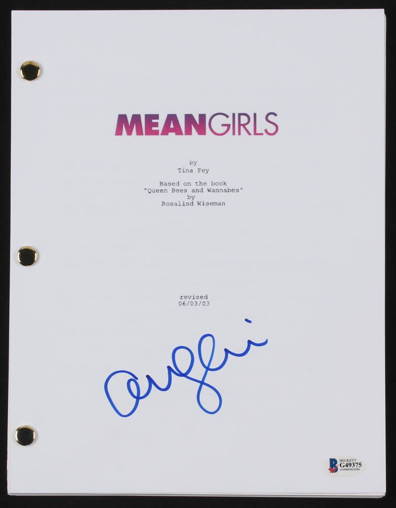 Mean girls script - bapboom