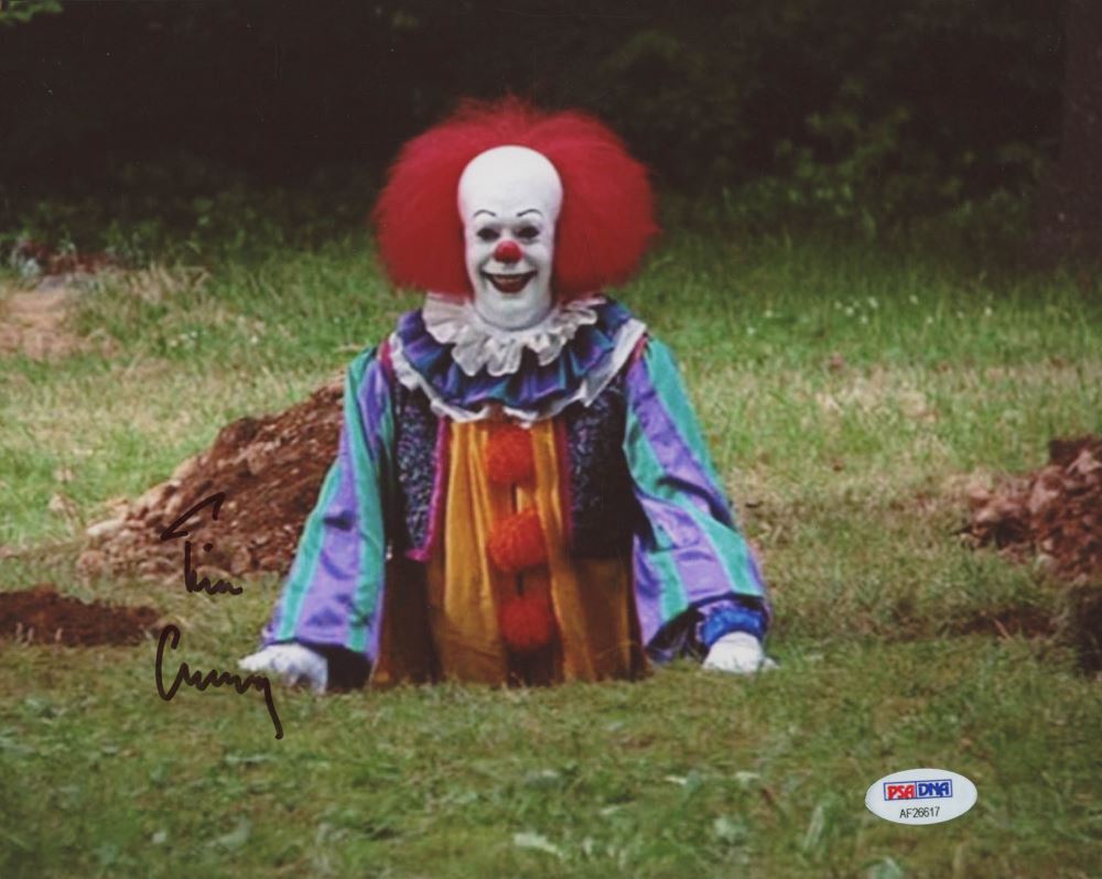 Tim Curry Signed "It" 8x10 Photo (PSA COA)