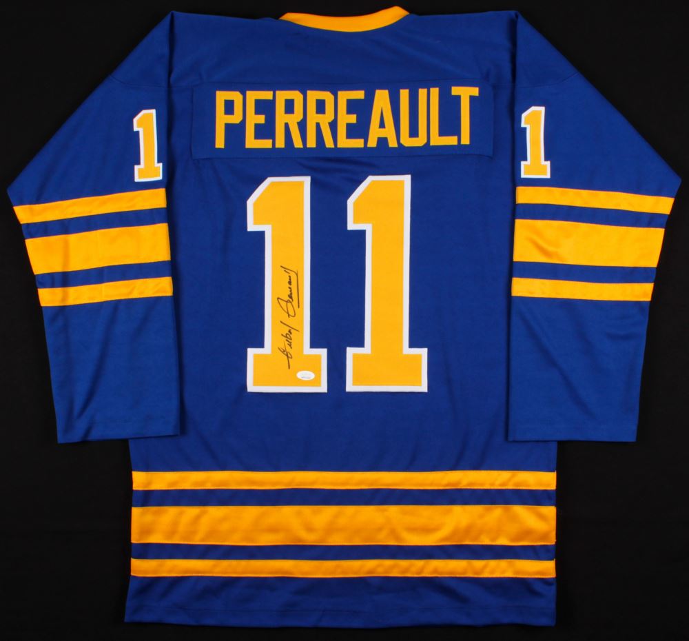 Gilbert Perreault Signed Buffalo Sabres Captain Jersey (JSA COA)