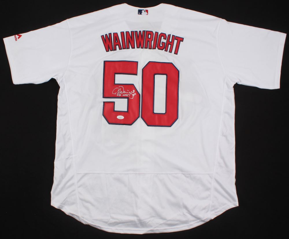 Adam Wainwright Signed St. Louis Cardinals Jersey Inscribed "06 WSC ...