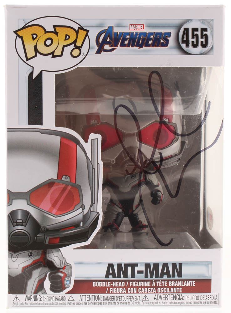 Paul Rudd Signed "Marvel: Avengers" Ant-Man #455 Funko Pop! Vinyl ...
