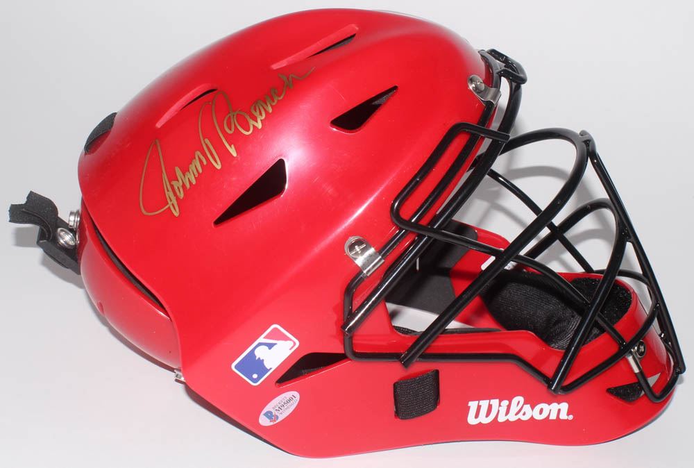 Johnny Bench Signed Wilson Full Size Catcher's Mask Inscribed "HOF 89 ...