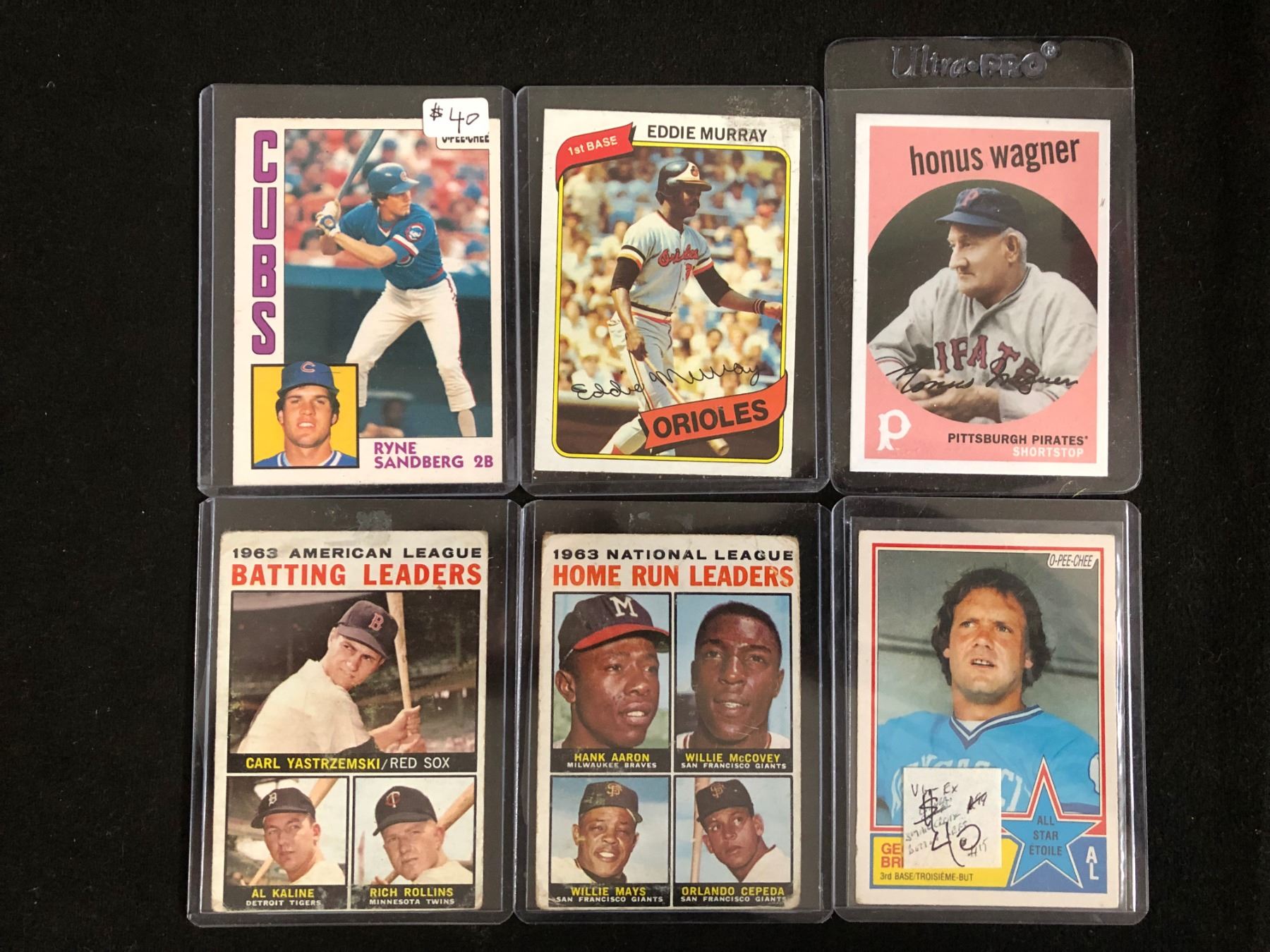 Baseball Card Lot (various Years)