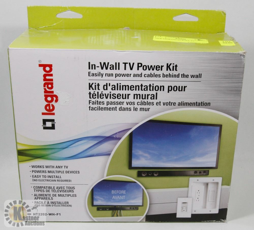 NEW LEGRAND IN WALL TV