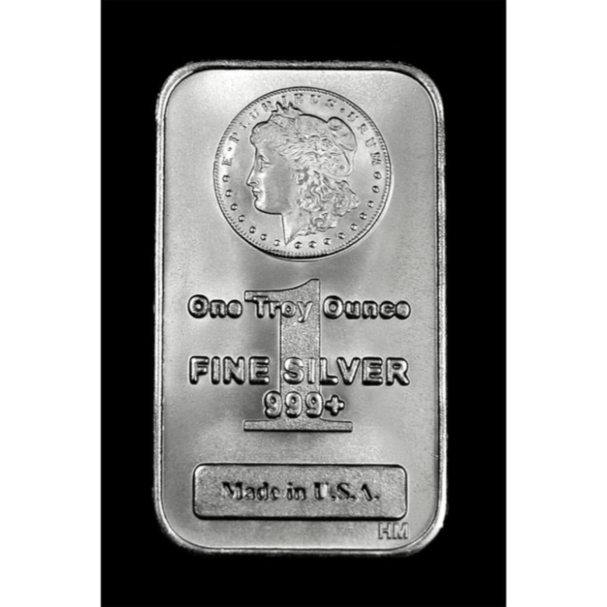 1 oz. Morgan Design Silver Bar-.999 pure