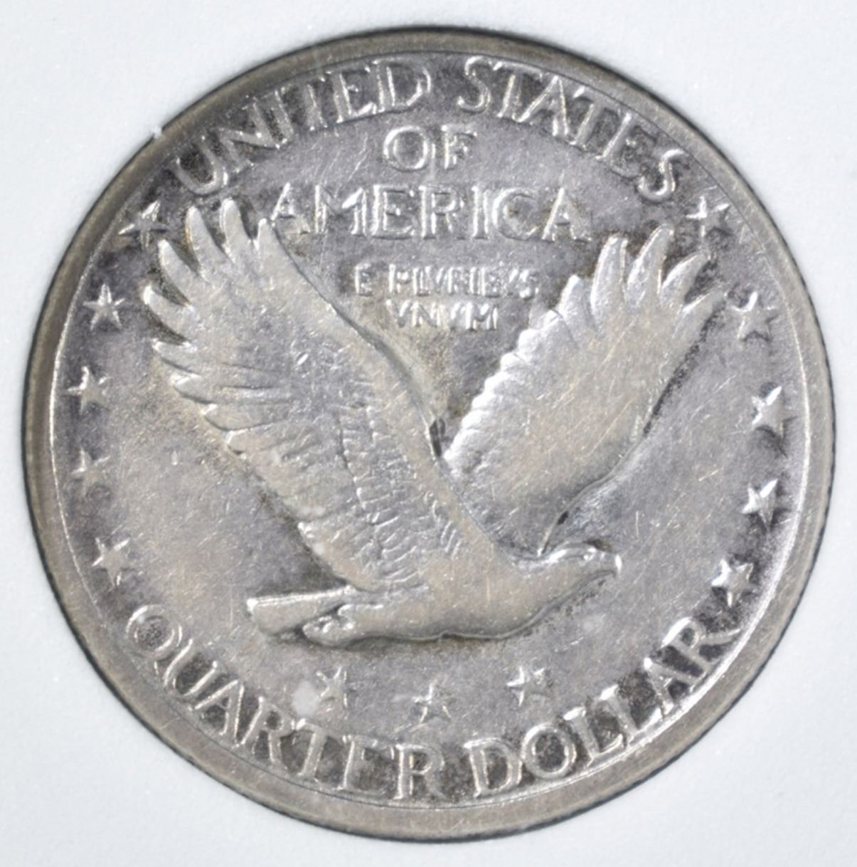 1918-17-S STANDING LIBERTY QUARTER CCGS VF+