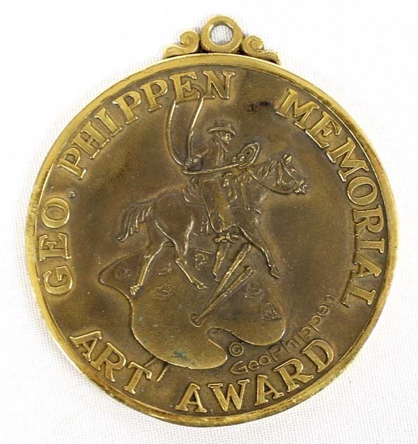 1978 Geo. Phippen Memorial Art Award Medallion