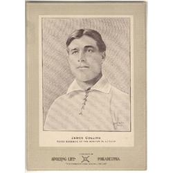 Jimmy Collins 1902 W600 Cabinet Photo Baseball Card