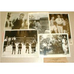 Boxing photographs 1921- 1925