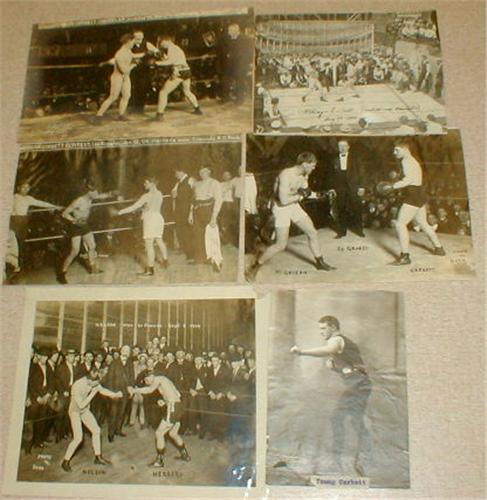 Boxing photographs 1900 - 1928