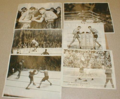 Boxing photographs 1927 - 1932