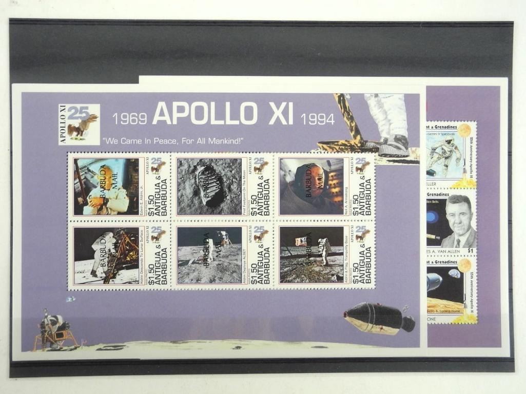 Lot of 30 Stamps - Apollo XI | Barnebys