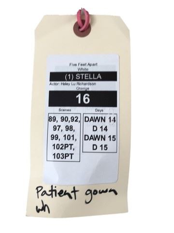 Five Feet Apart Stella (Haley Lu Richardson) Movie Costumes