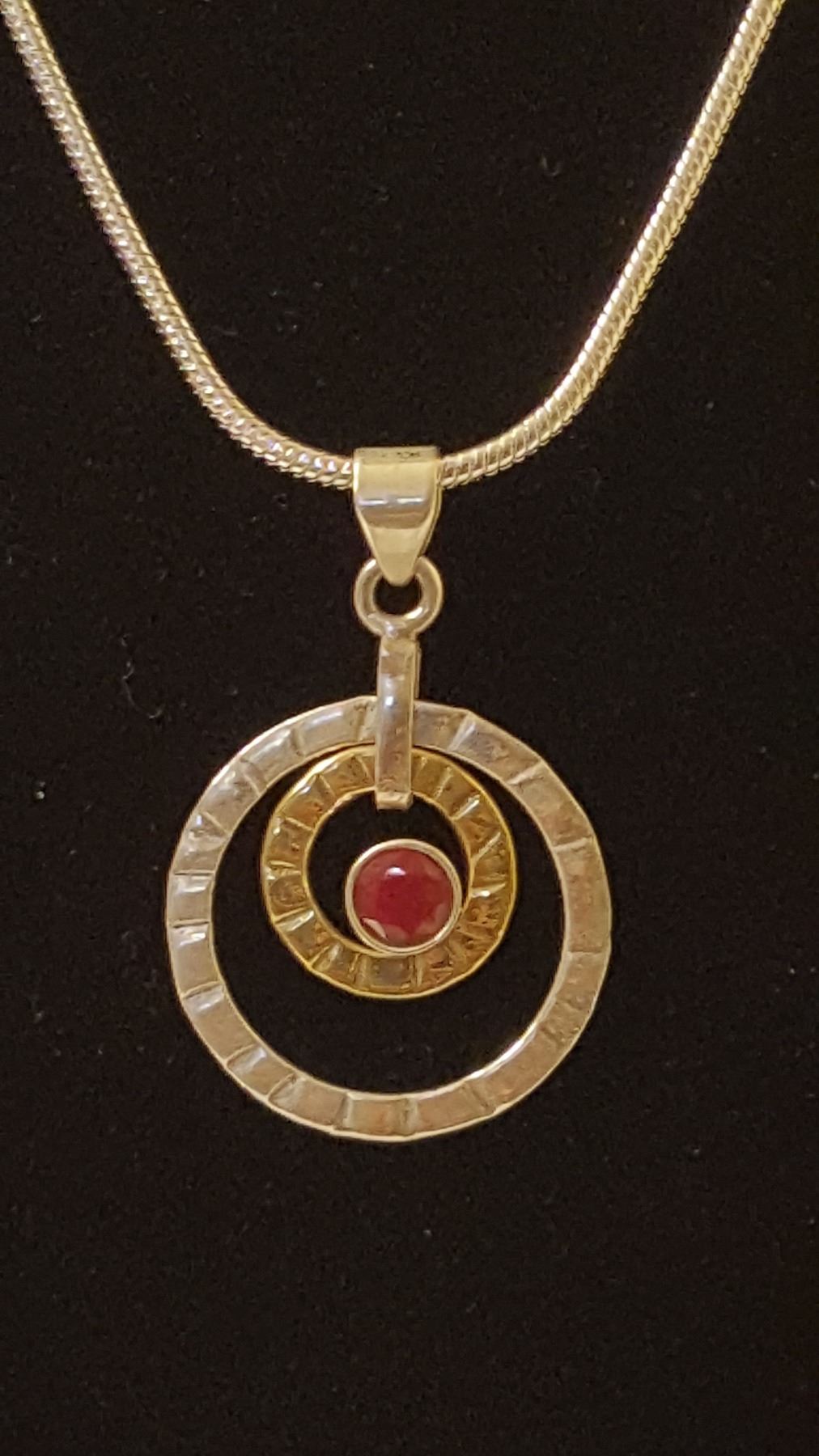 OUTSTANDING 1 CT RUBY PENDANT