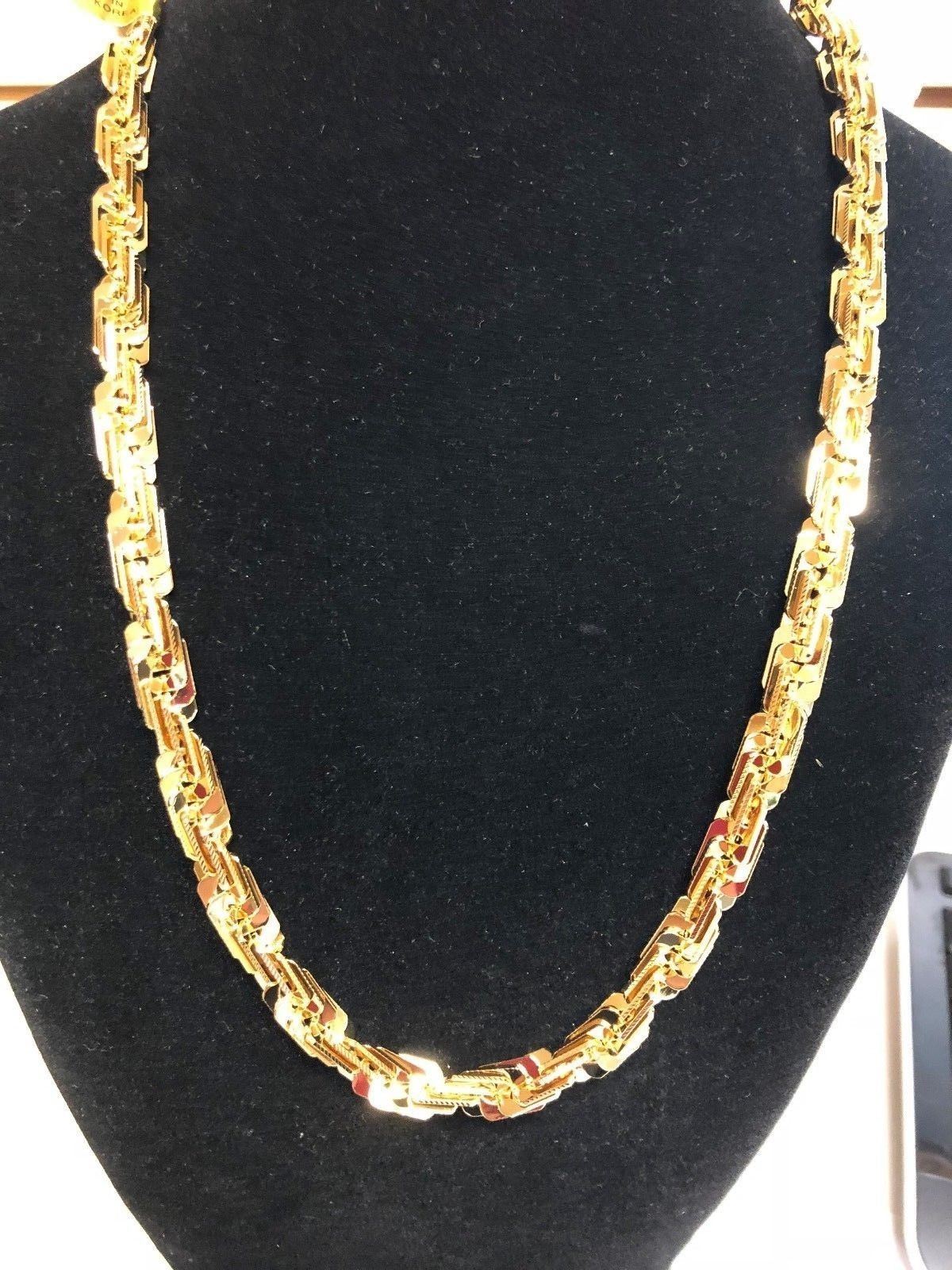 HUGE 77.8 GRAM 14 KT GOLD PLATED ROPE CHAIN