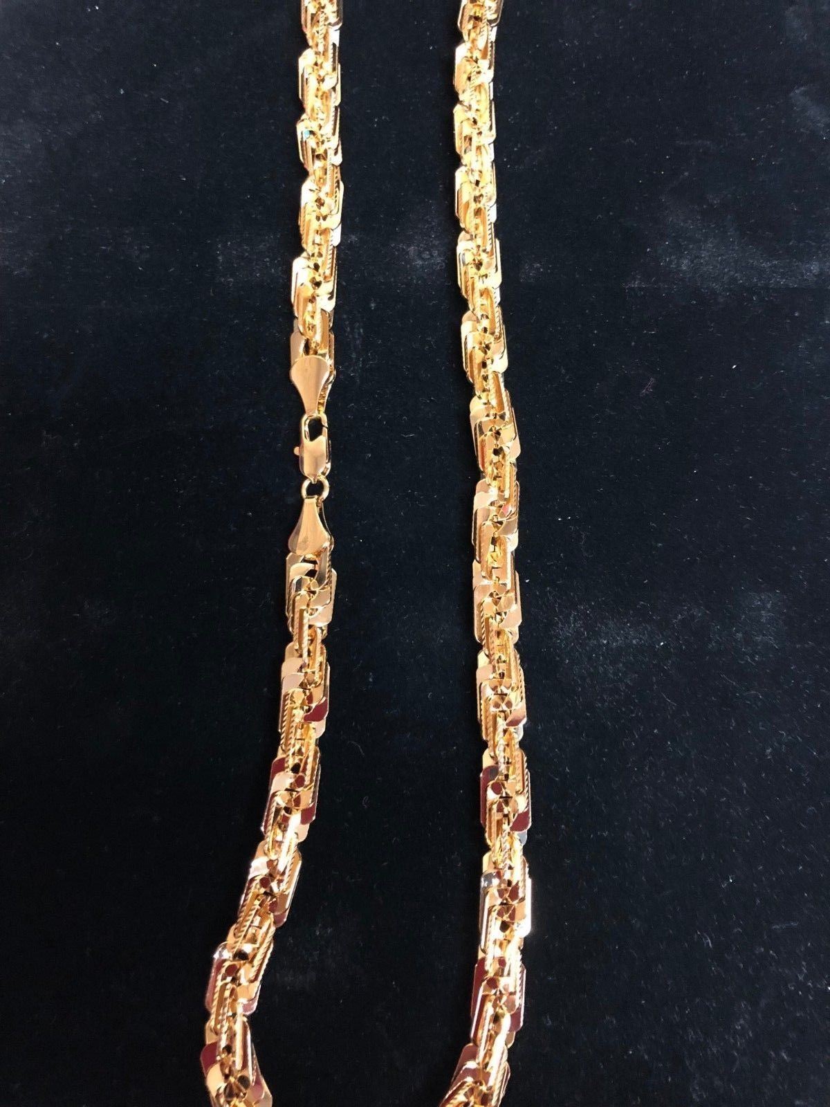 HUGE 77.8 GRAM 14 KT GOLD PLATED ROPE CHAIN