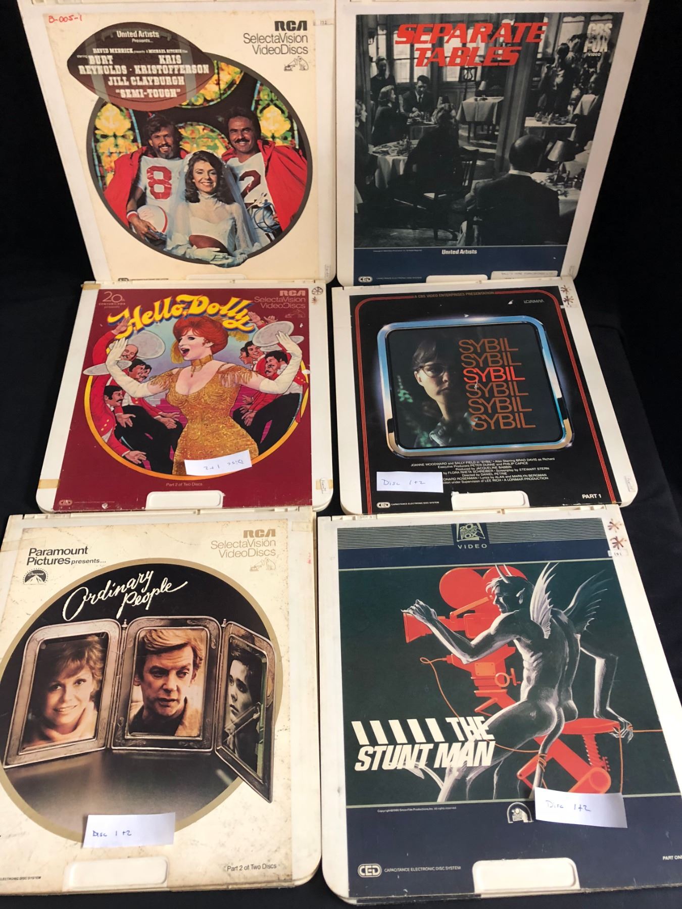 VINTAGE LASER DISC LOT
