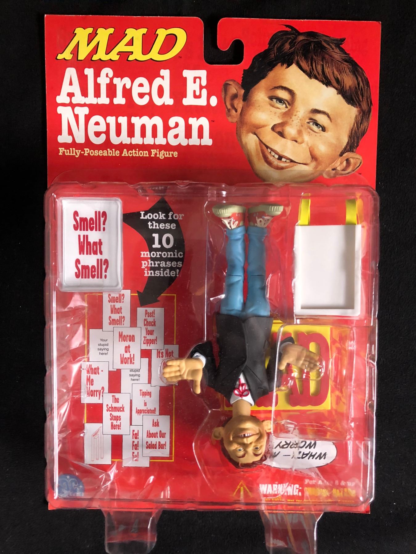 1998 New Alfred E. Neuman Fully Poseable Action Figure