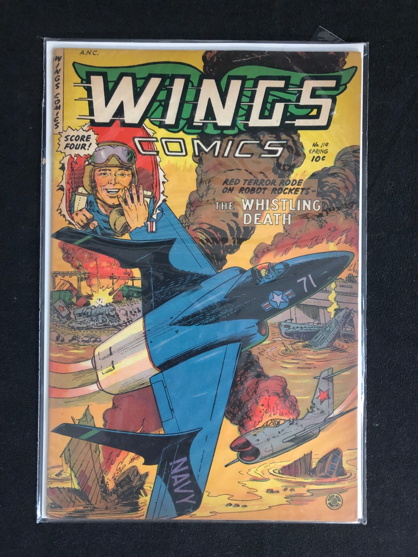WINGS COMICS #119 (1953)