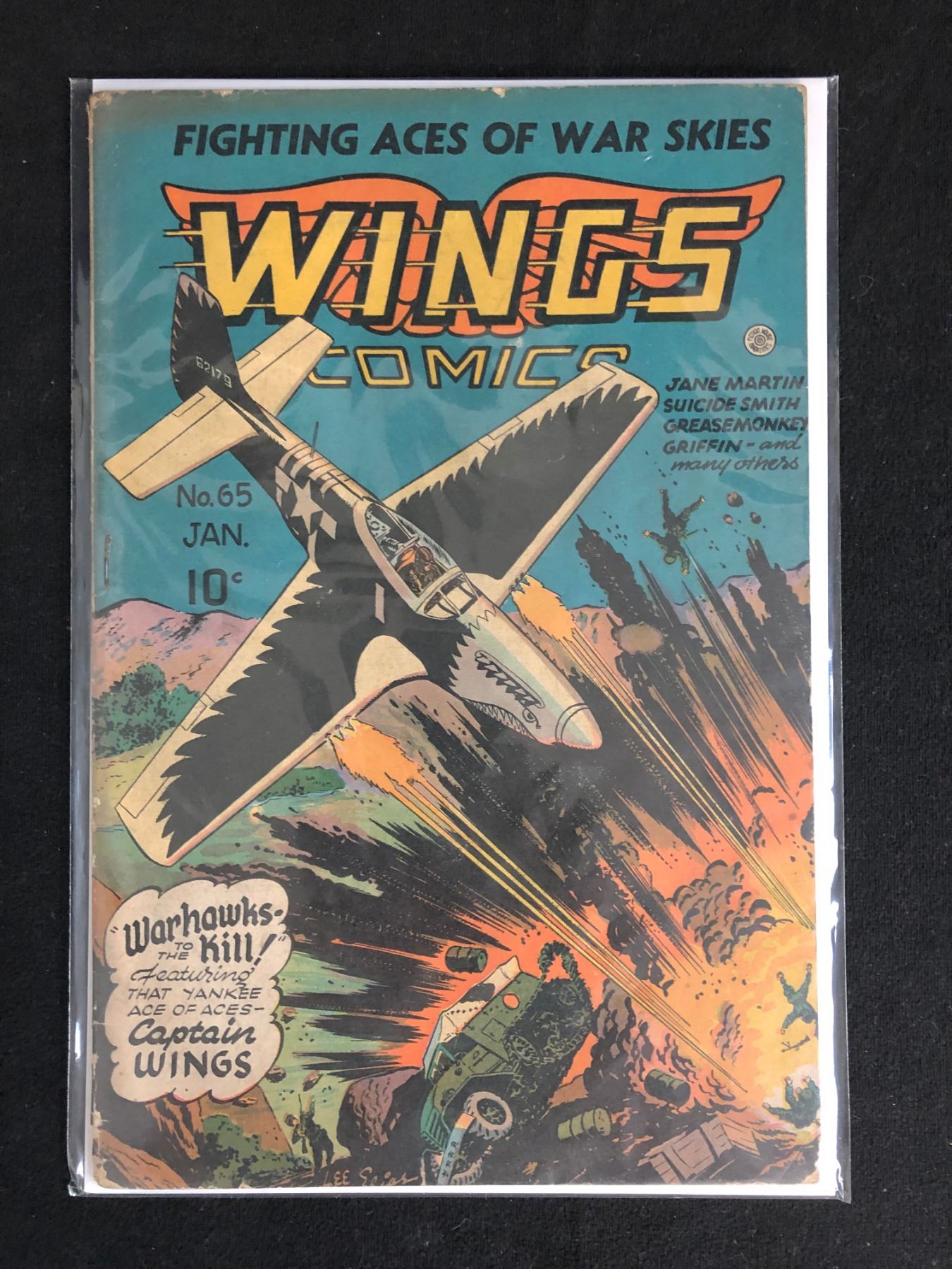 WINGS COMICS #65 (1946)