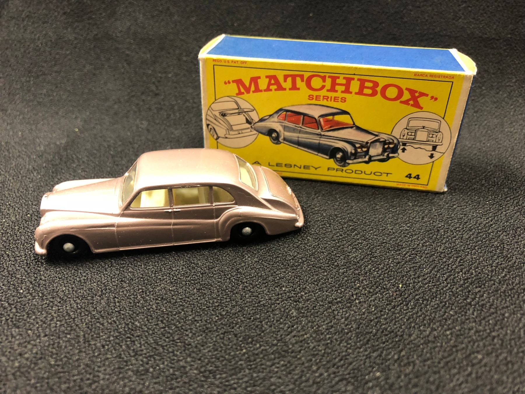 Vintage MATCHBOX LESNEY #44 ROLLS ROYCE PHANTOM