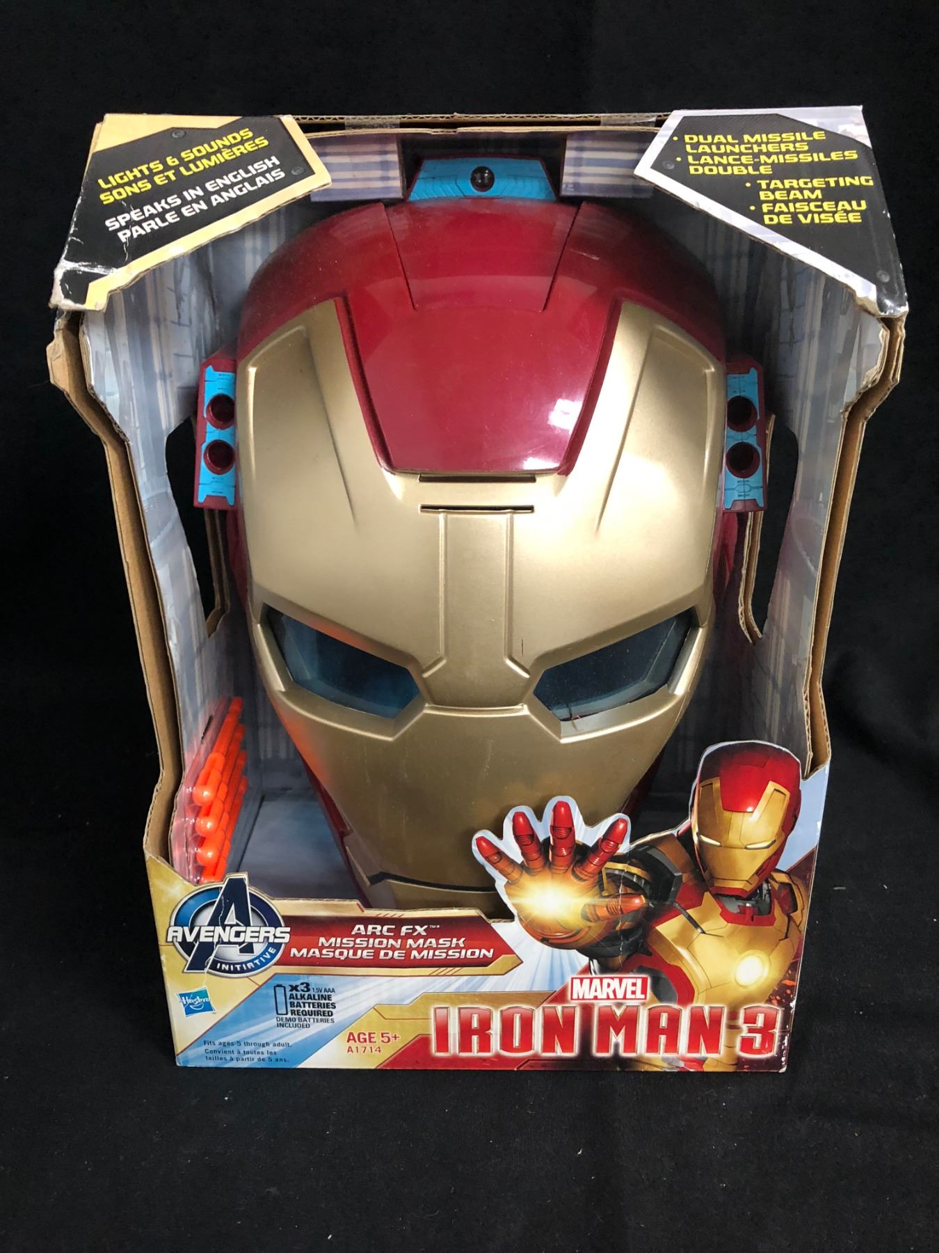 IRON MAN 3 ARC FX MISSION MASK (MARVEL)