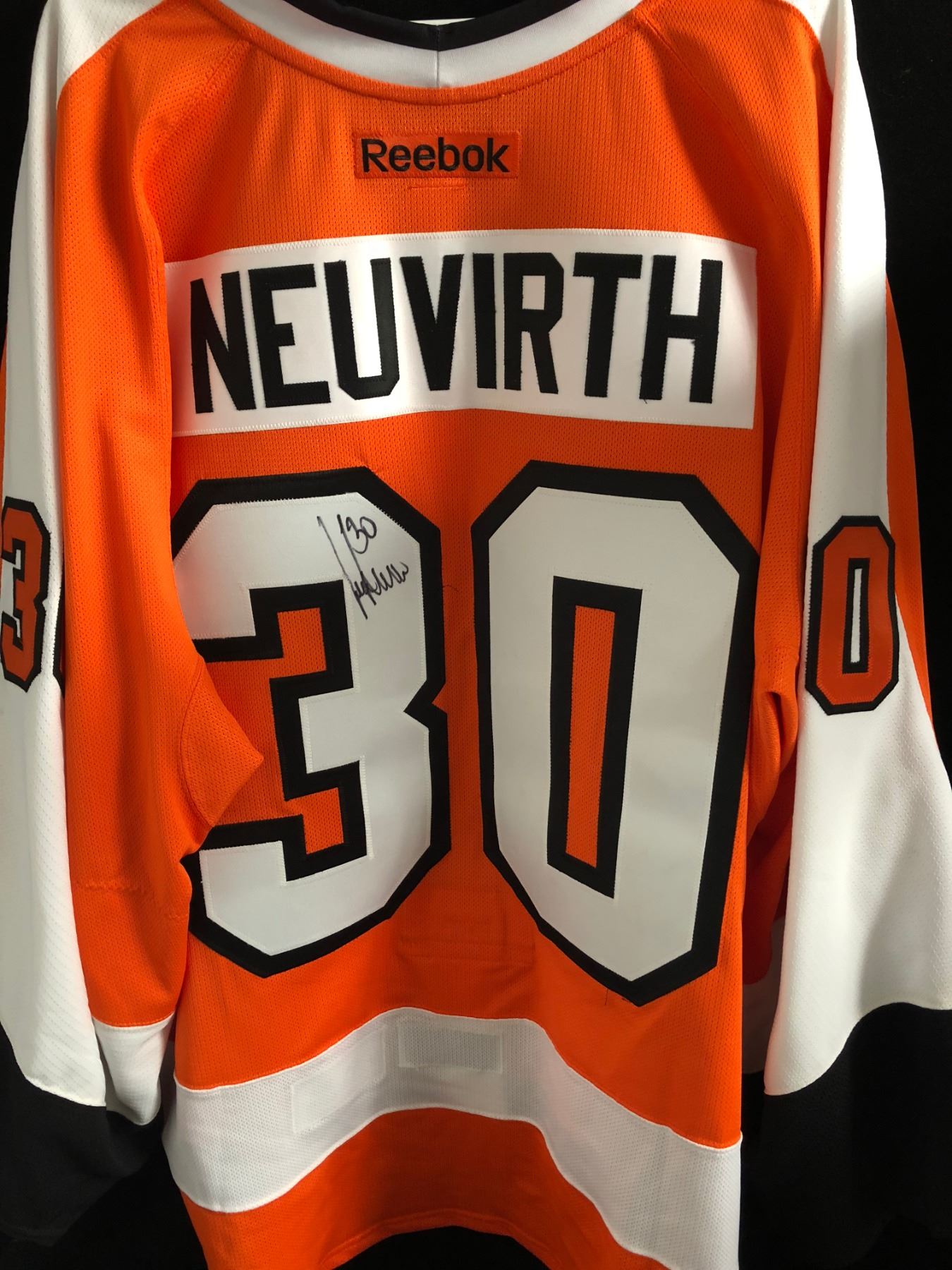MICHAEL NEUVIRTH SIGNED FLYERS JERSEY
