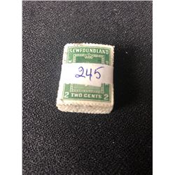 CANADIAN STAMPS LOT (NEWFOUNDLAND TWO CENTS)
