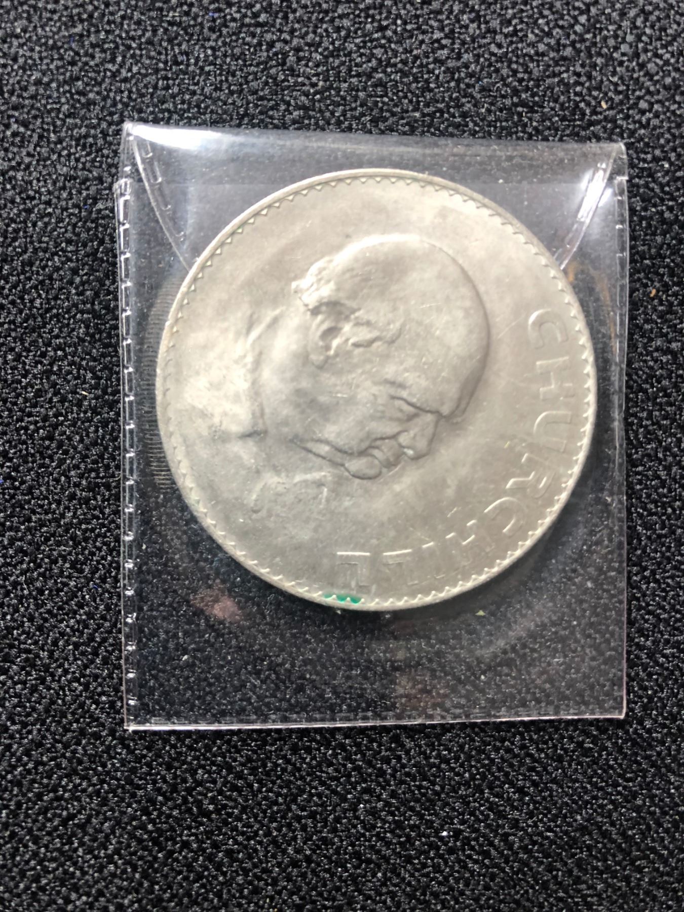 1965 Sir Winston Churchill Commemorative Crown Coin