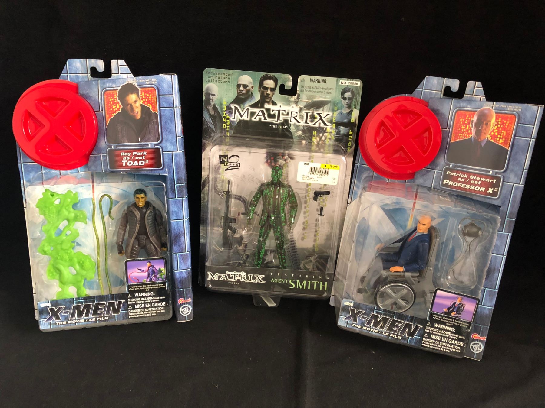 X-MEN THE MOVIE ACTION FIGURE LOT